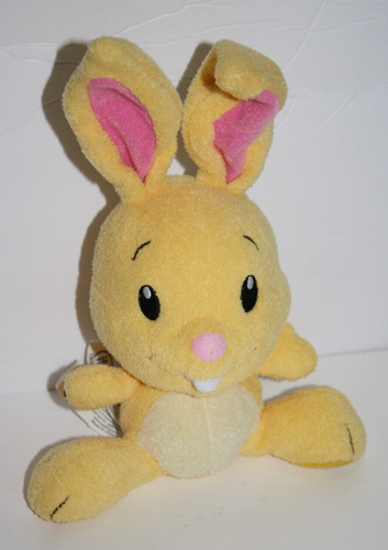 Leap Frog Baby BunBun 9" Yellow Plush Easter Bunny Rabbit Bun Soft Toy ...