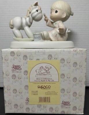 Precious Moments 1995 What A Difference You've Made My Life Figure ...