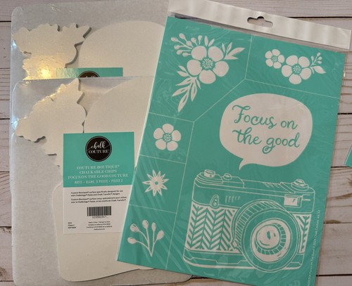 Chalk Couture Transfer Focus On The Good & Chalkable Chips- New- camera ...