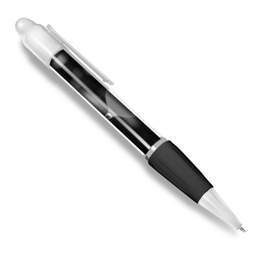 White Ballpoint Pen BW - Cocktail Bar Restaurant #43309 7626009204558 ...