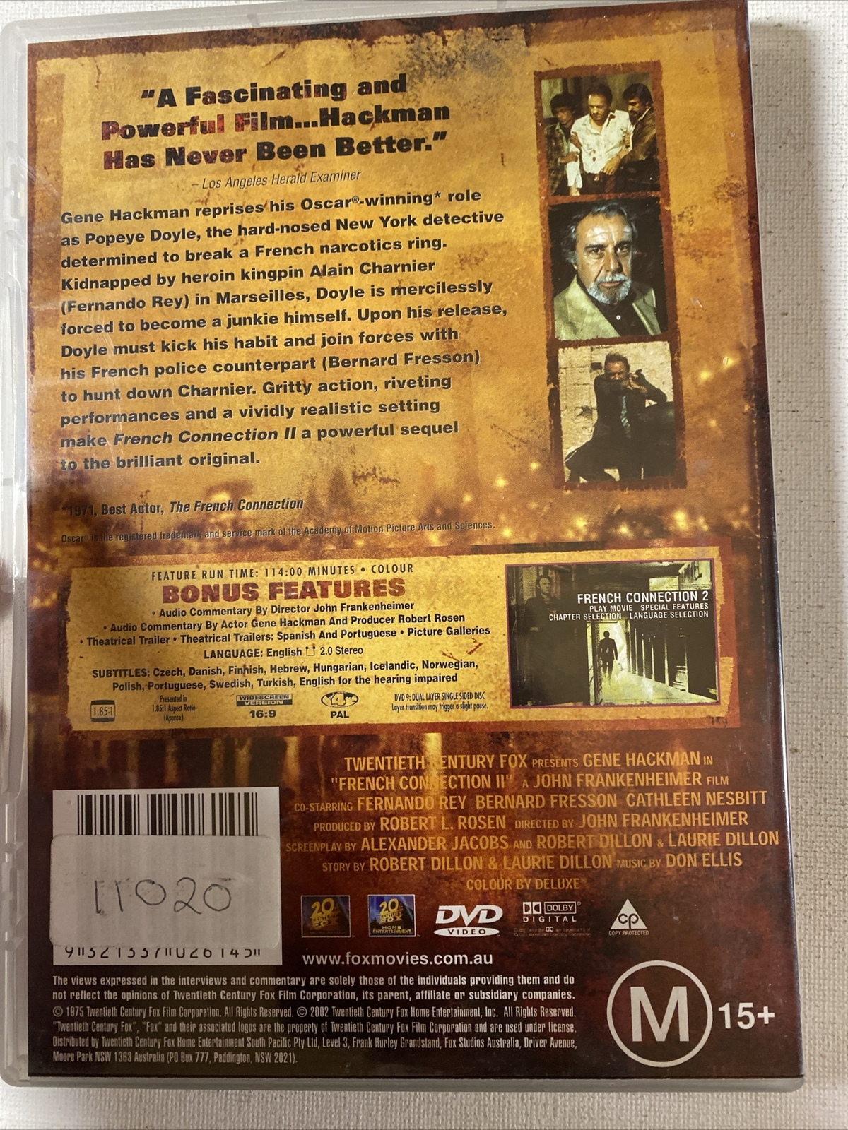 French Connection II (Special Edition, DVD, 1975) 9321337026145 | eBay