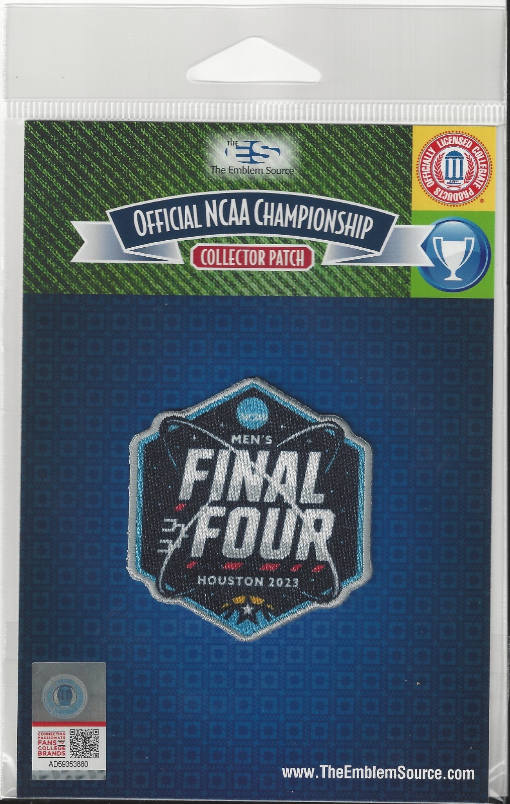 2023 Mens Final Four Patch Official NCAA March Madness Basketball Logo ...