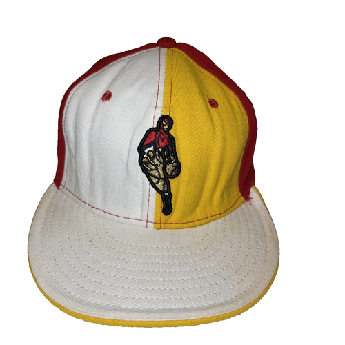 VTG New Era 59Fifty Atlanta Hawks Fitted Hat Cap Size 7 1/4 Sticker ...