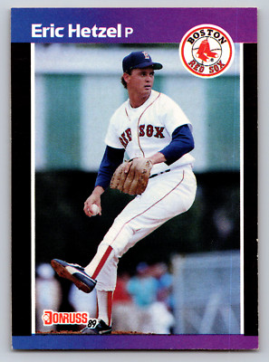 1989 Donruss #660 Eric Hetzel Boston Red Sox RC Baseball Card | eBay