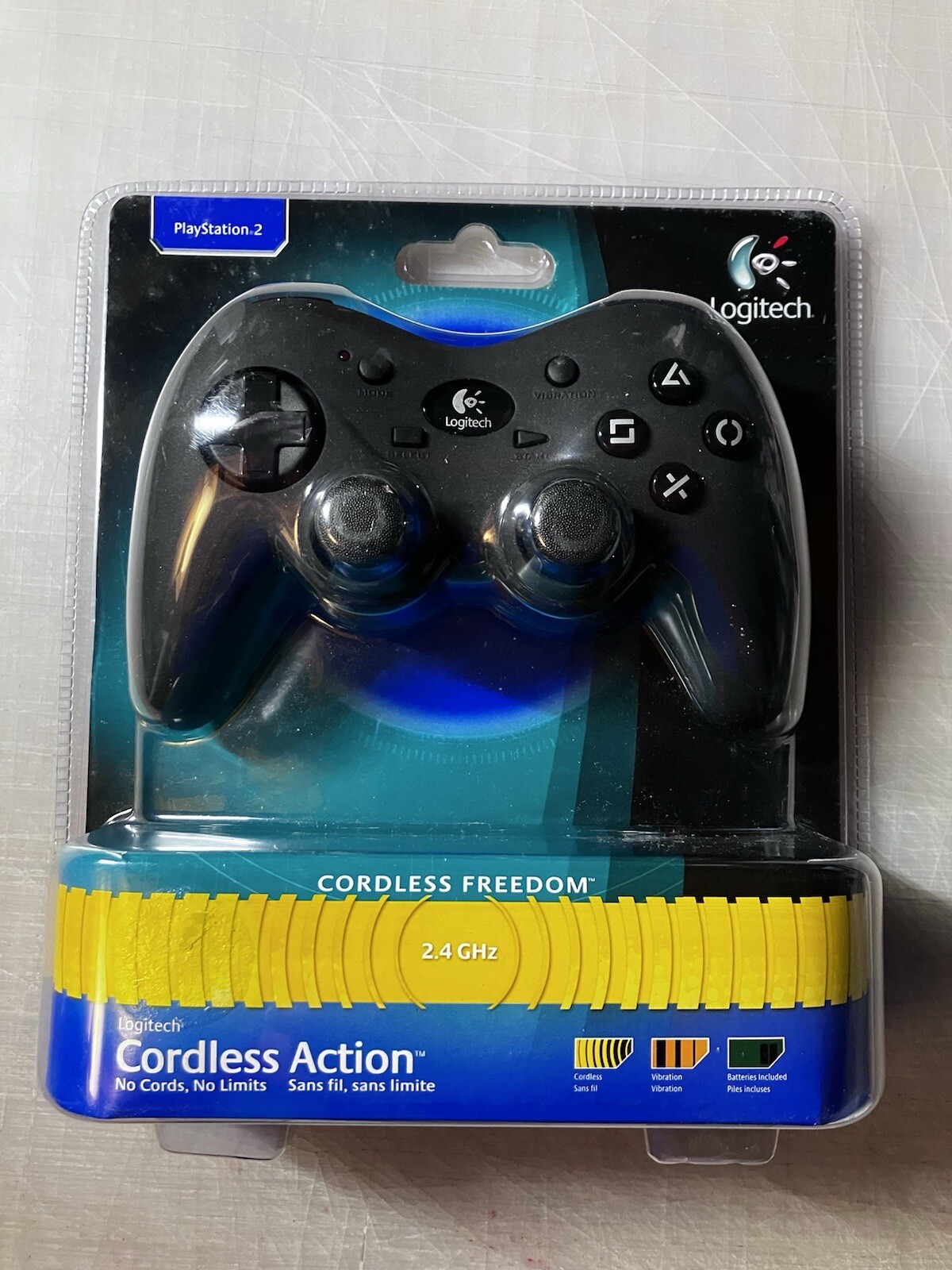 Logitech Wireless Cordless Action Controller NEW SEALED Playstation 2 PS2 97855020932 | eBay