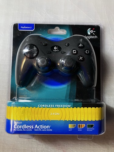 Logitech Wireless Cordless Action Controller NEW SEALED Playstation 2 PS2 97855020932 | eBay