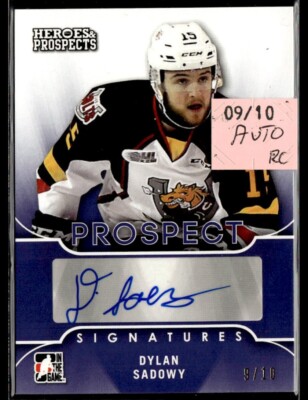 2015-16 Leaf ITG Heroes & Prospects Prospect Purple #PS-DS1 Dylan ...