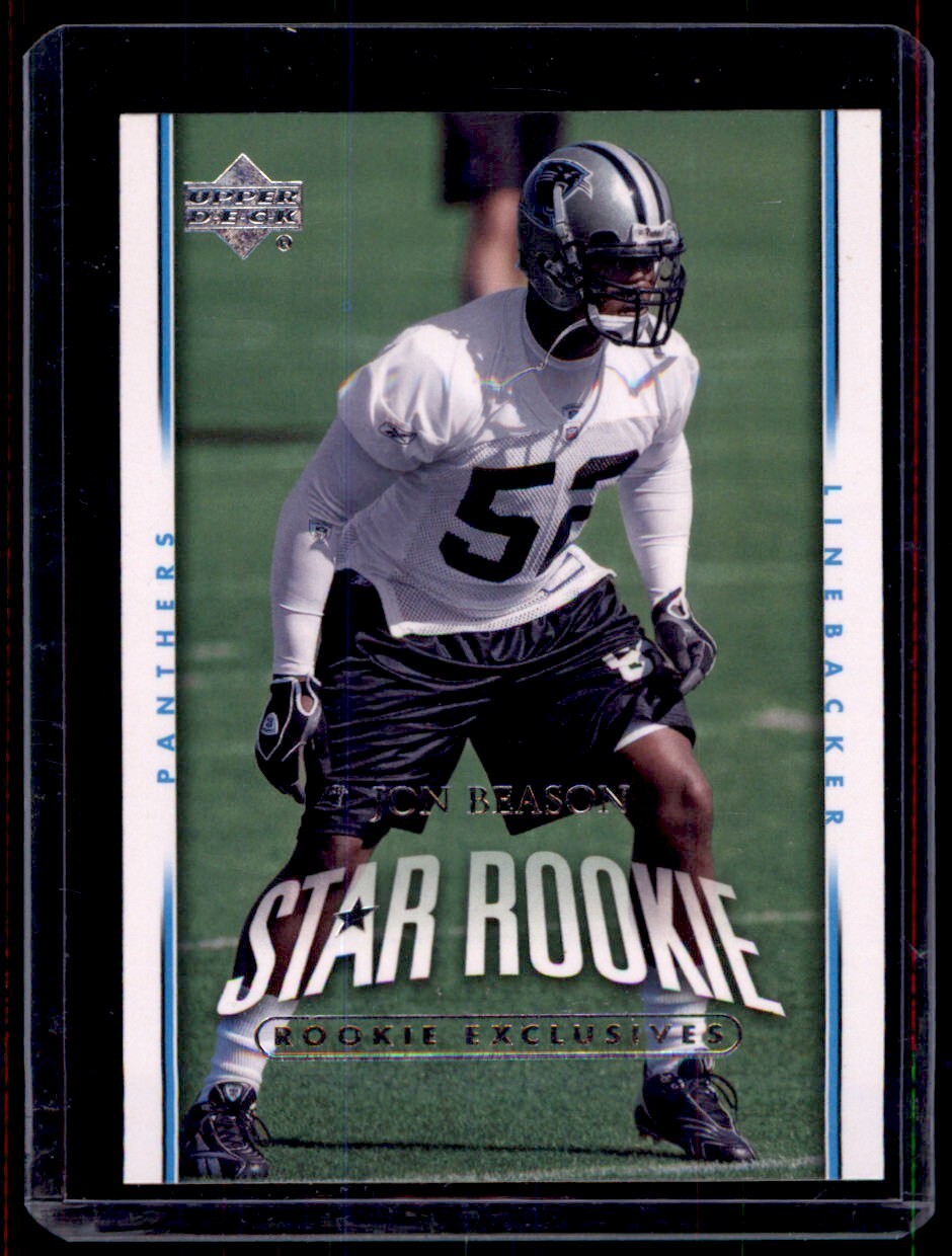2007 Upper Deck Star Rookies Rookie Exclusives Edition Jon Beason 0956 ...