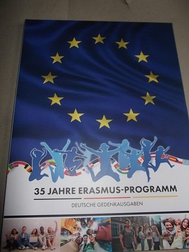 Sammelblister " 35 Jahre Erasmus-Programm", für Deutsche Gedenkausgaben | eBay.de