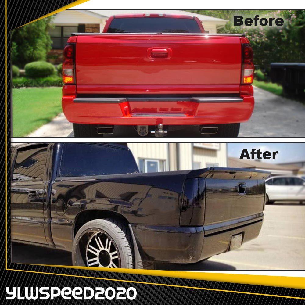 Fit For 1999-2006 Silverado 1500 Sierra 1500 Rear Tail Wing Spoiler ...