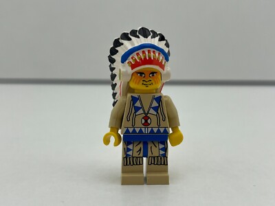 LEGO ® System Western Minifigur ww024 Indianer Häuptling Indian aus ...