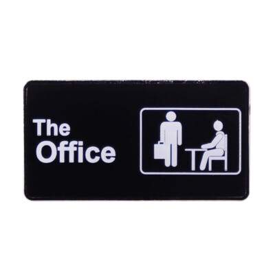 2005 TV Show THE OFFICE Metal Enamel Pin WORKPLACE COMEDY NBC Sitcom ...