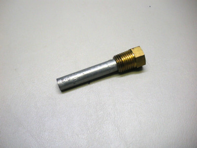 Camp Engine Pencil Zinc E-0 With Brass Cap | eBay