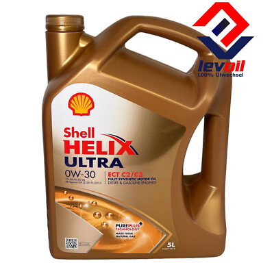 5 Liter Shell Helix Ultra ECT 0W-30 C2/C3 0W30 Motoröl VW 507 00 MB 229 ...