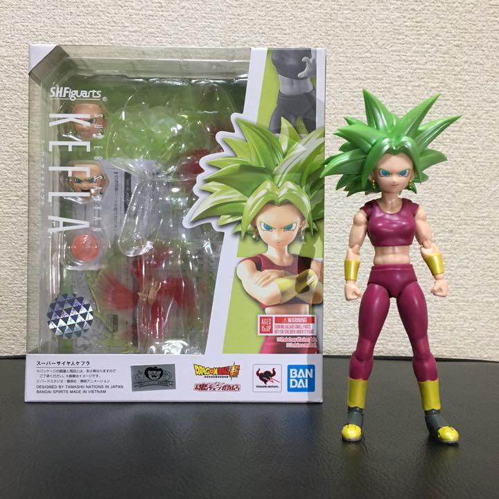 S.H.Figuarts Super Saiyan Kefla Figure Dragon Ball Super Tamashii Web ...