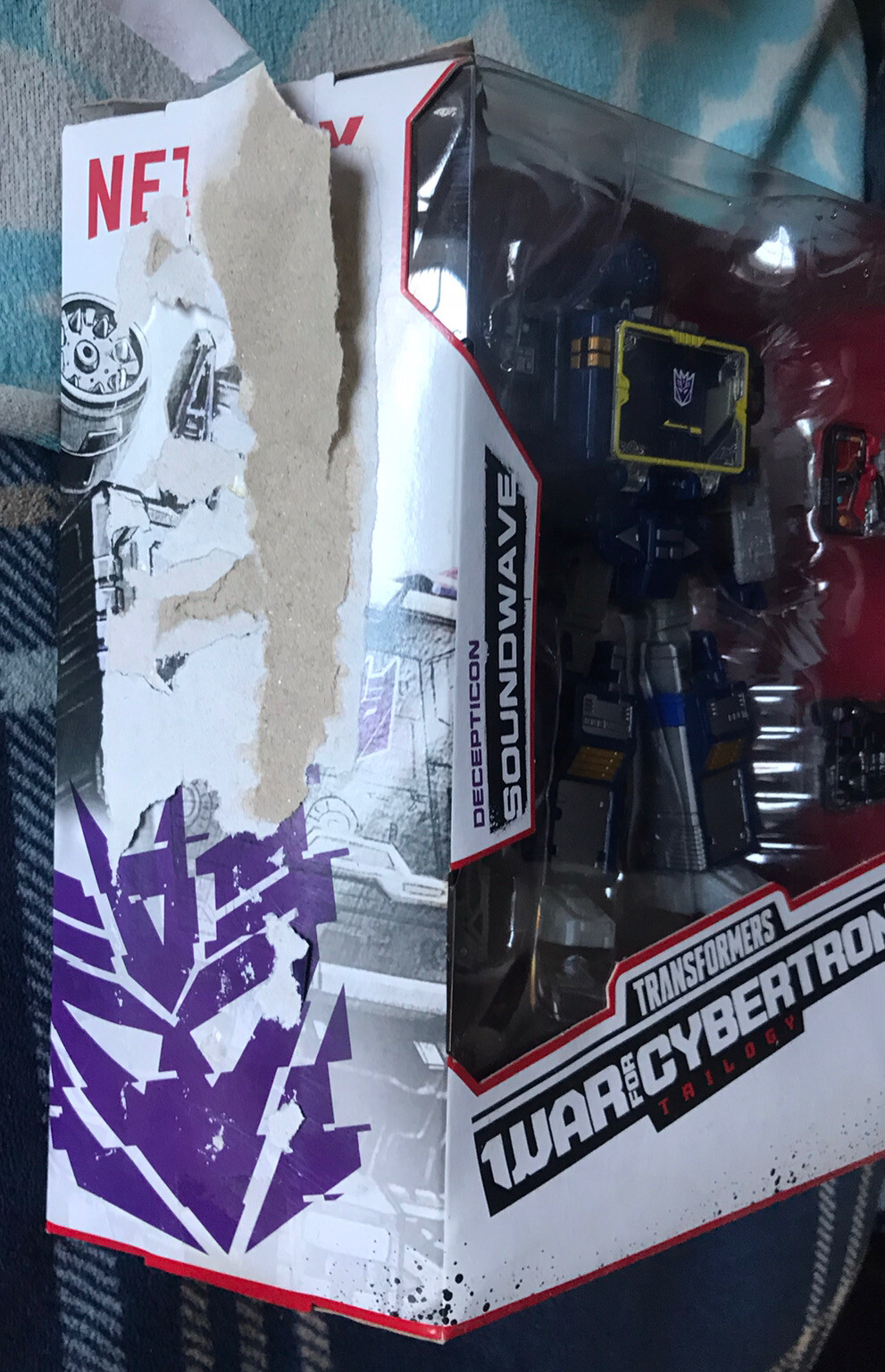 Transformers Netflix Soundwave Sealed Mint Complete | eBay