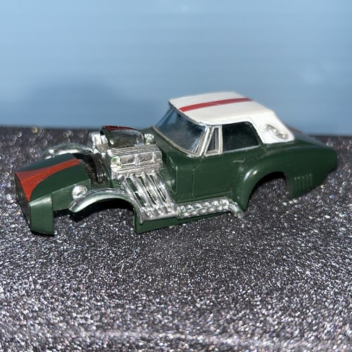 Vintage Ideal Mini Motorific Dragster Hot Rod #CZ-3287 HO Slot Body ...