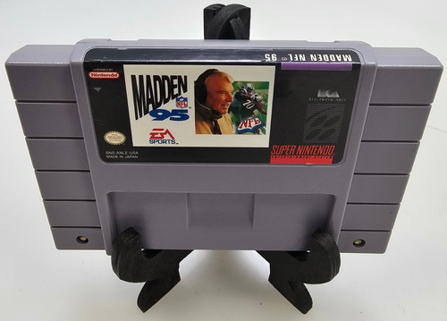 Nintendo SNES Madden NFL 95 Game Cartridge Cleaned & Tested | eBay