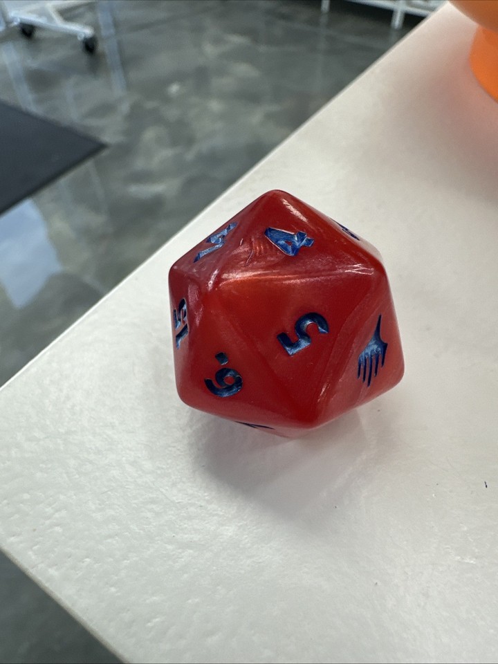 Oversized D20 Spindown Life Counter Marvel's Spider-Man MTG SPM Magic ...