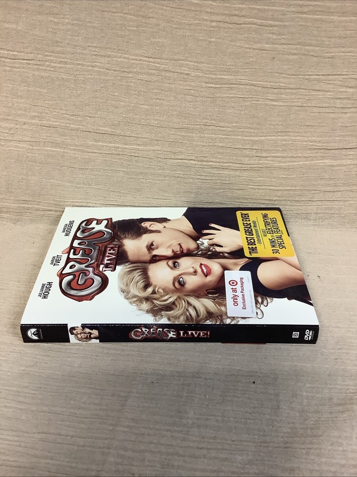 Grease Live! (DVD, 2016) Brand New & Sealed Julianne Hough Vanessa ...
