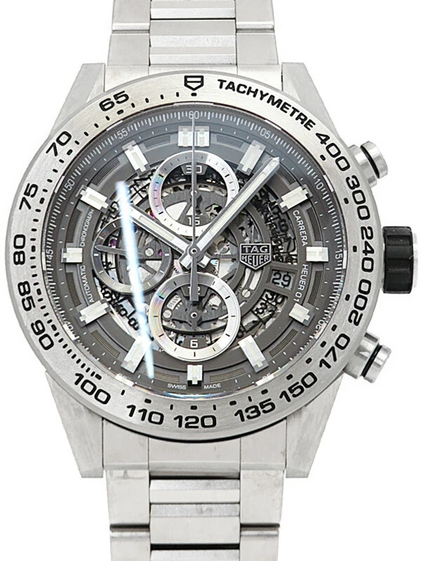 TAG Heuer Heuer 01 Chronograph Grey Phantom CAR2A8A.B… - Gem