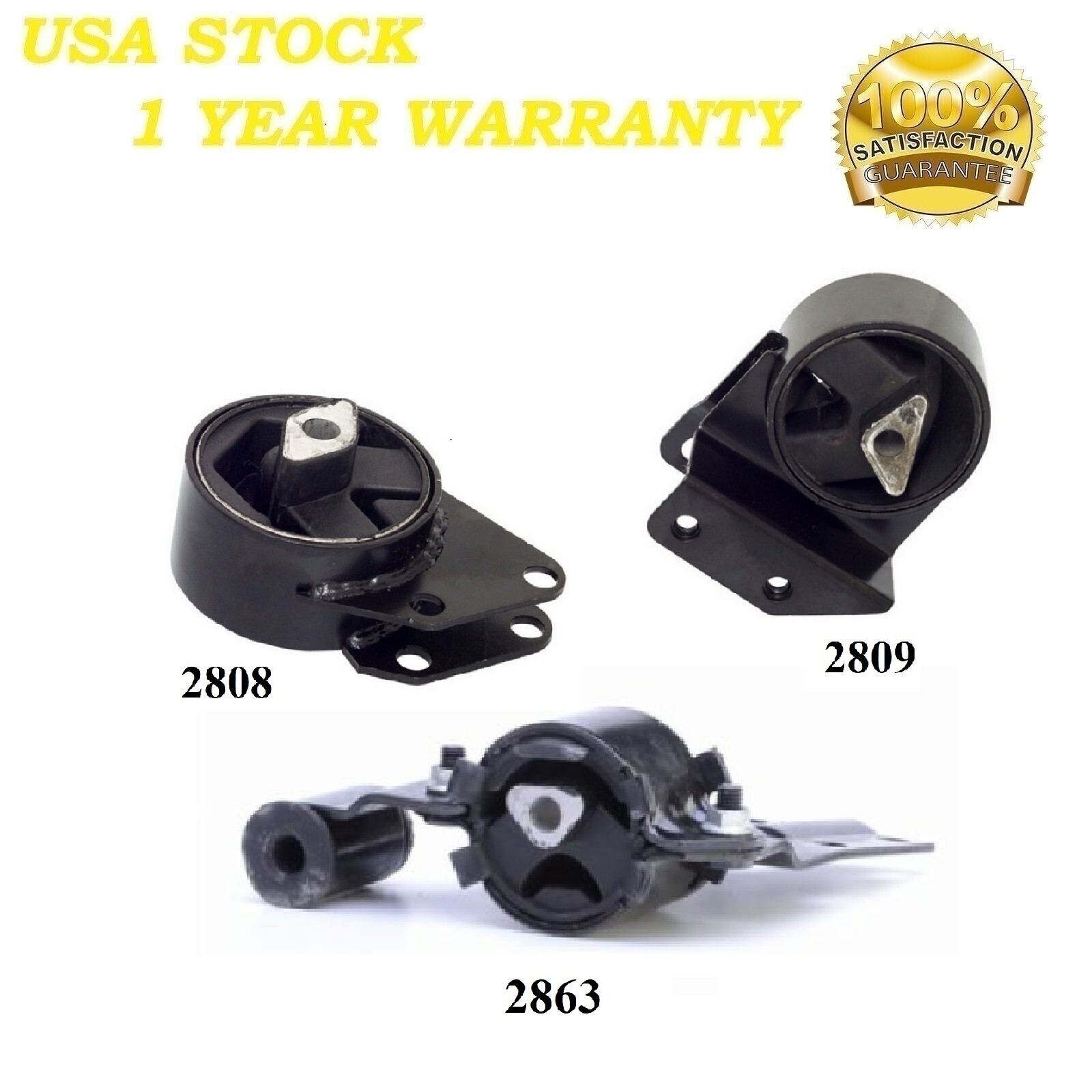 3 PCS MOTOR & TRANS MOUNT FIT 1993 Jeep Grand Wagoneer 5.2L | eBay