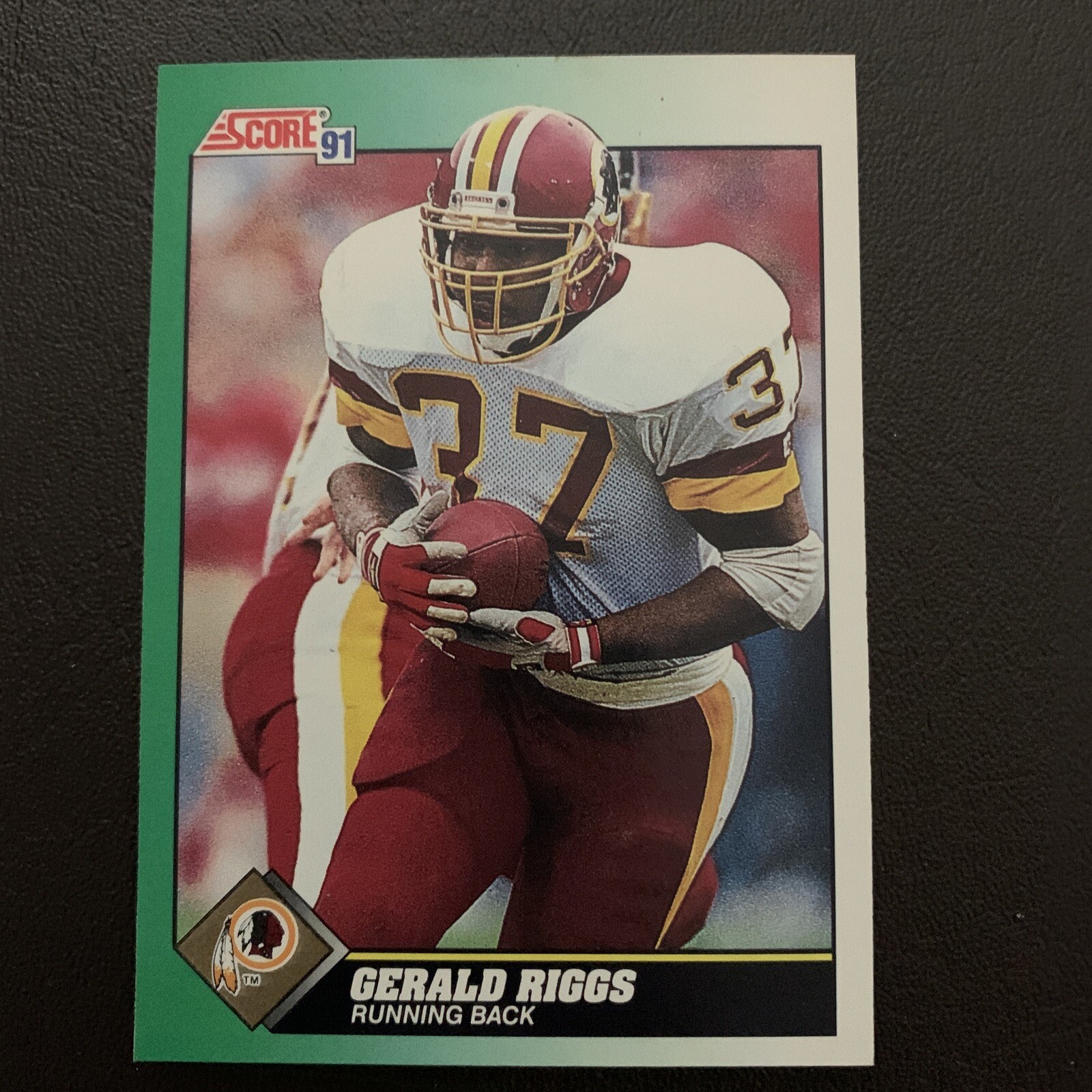 Gerald Riggs - 1991 Score #237 - Washington Redskins Football Card | eBay