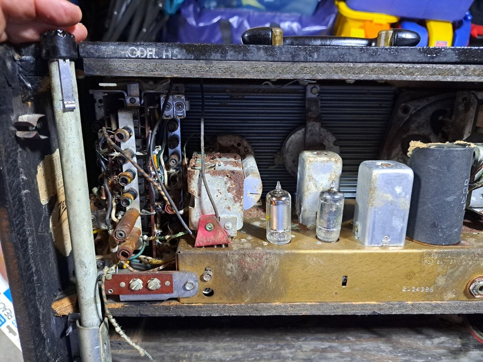 Zenith Super H500 Wave Magnet Antique Oceanic Tube Shortwave Radio AS ...