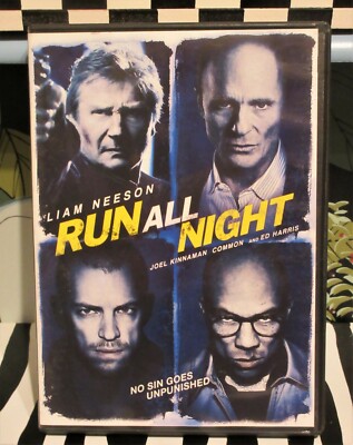 Run All Night DVD (Widescreen) Liam Neeson Ed Harris | eBay