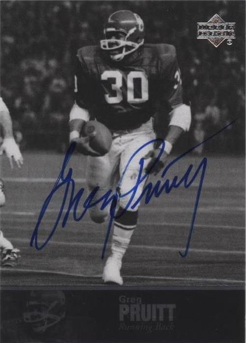 2011 Upper Deck College Football Legends - Greg Pruitt #20 Autographs ...