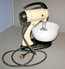 Sunbeam Mixmaster 10-Speed Stand Mixer Vintage Model 9 +Beaters ...
