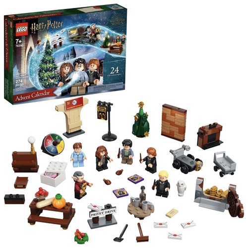 LEGO Harry Potter Advent Calendar 76390 Christmas Gift for Kids, 274 ...
