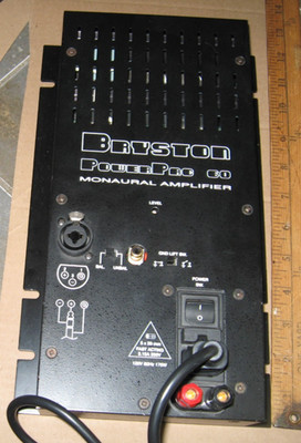 Bryston PowerPac 60 Monaural Mono Power Amplifier - Sub Woofer Amp - | eBay