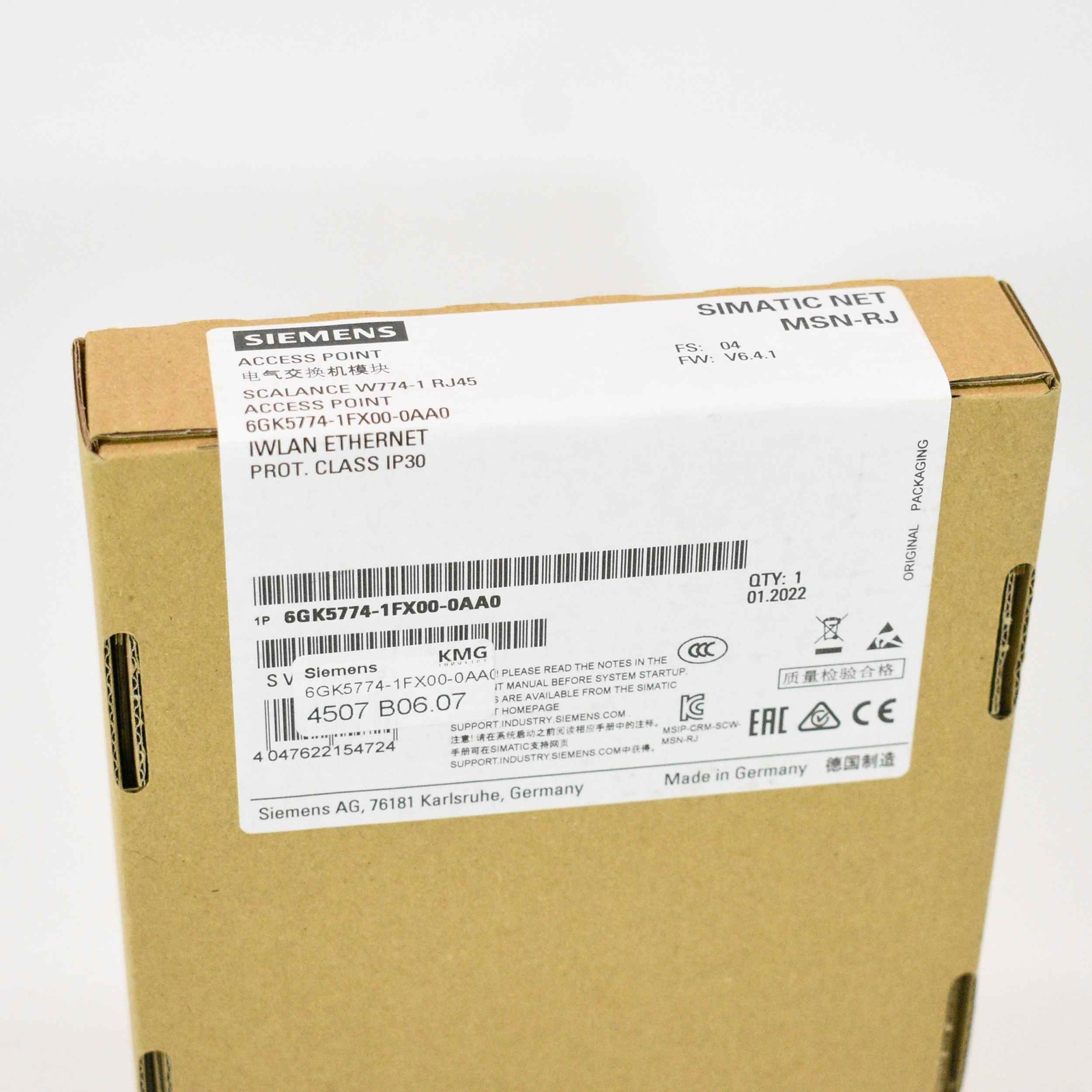 Siemens SCALANCE W774-1 RJ45 6GK5774-1FX00-0AA0 -new- 4047622154724 | eBay