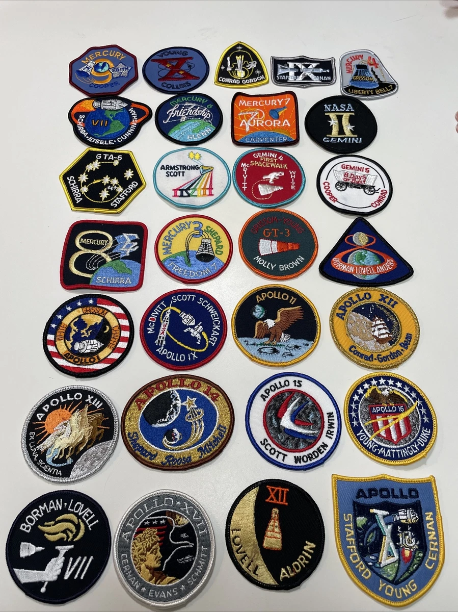 Nasa Apollo Mission Patches