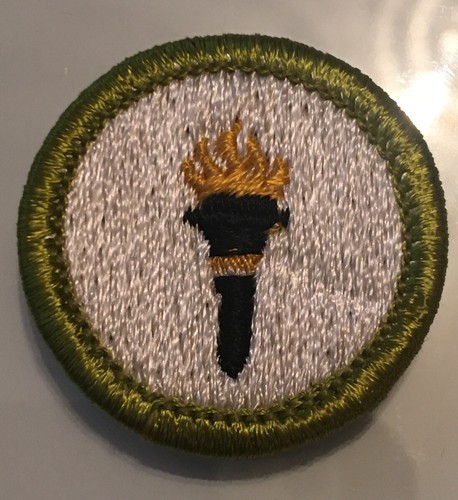 Boy Scouts Fire Torch Embroidered Patch | eBay