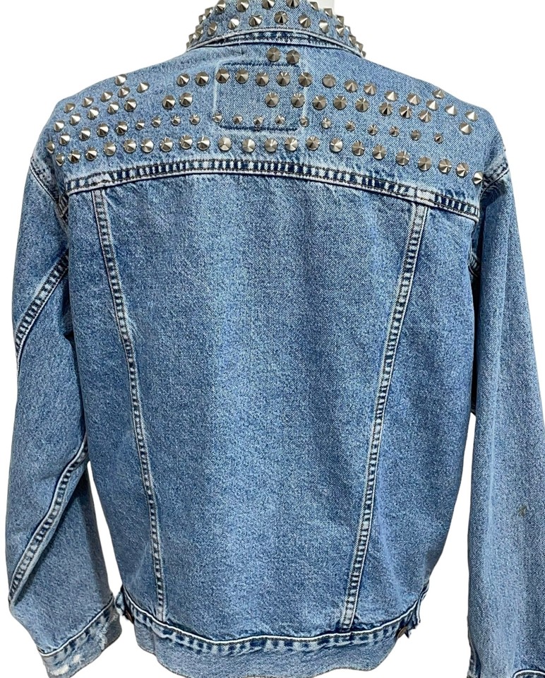 Vintage Levi’s Denim Studded Jacket (M) | eBay