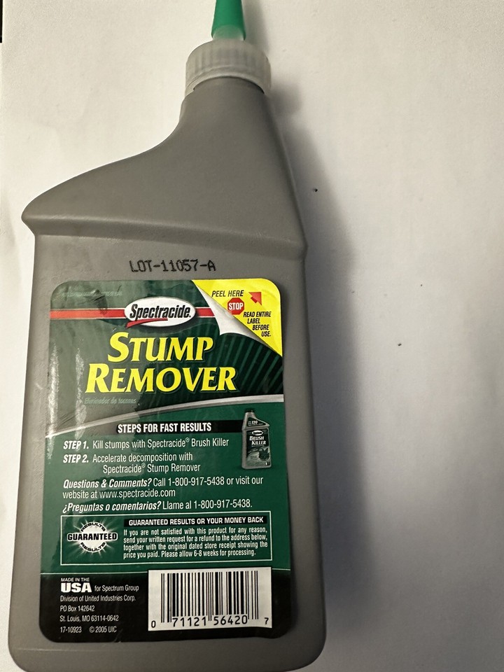 Spectracide 1 Lb Bottle Stump Remover Tree Stump Decomposition New | eBay
