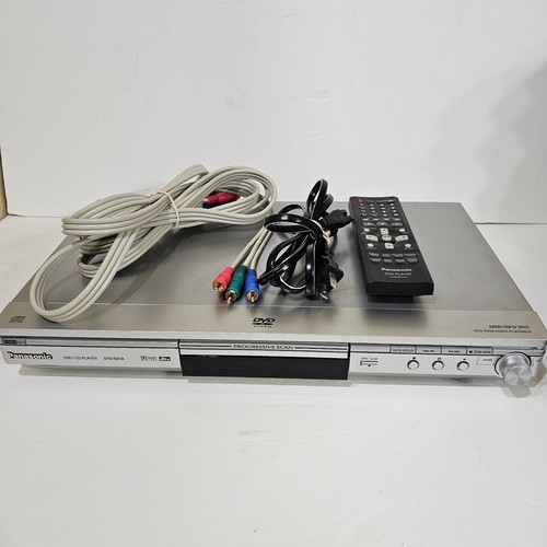 Panasonic DVD /CD Player DVD-S31A Progressive Scan WMA MP3 JPEG Video ...