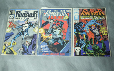 Punisher War Journal Armory Summer Special # 1 lot of 3 Marvel Comic ...