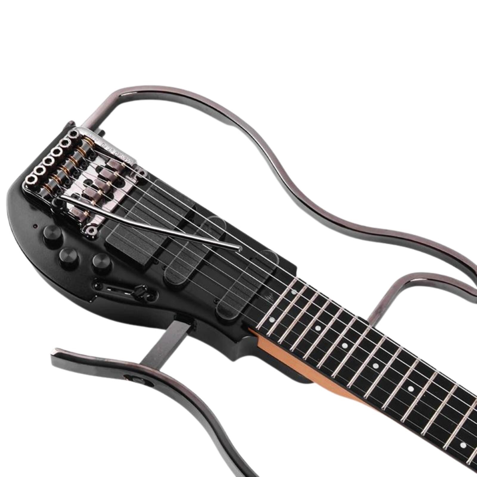 ALP AD-121 Folding Electric Guitar Headless Travel Size Guitar | eBay ...