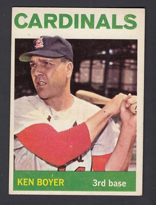Ken Boyer Vintage 1964 Topps Baseball Card #160 EXMT | eBay
