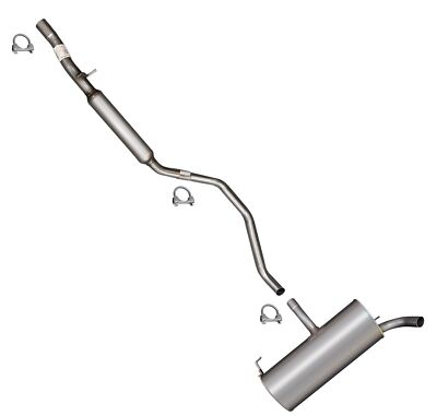 Stainless Steel Exhaust System Kit Fits 2007-2011 Jeep Patriot Compass ...