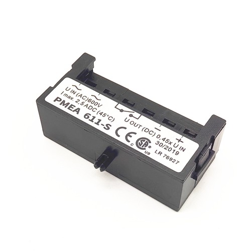 PMEA 611-S UIN AC 600V OUT DC 0.45 I max 2.5 ADC LR 76927 Motor brake ...