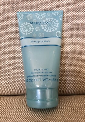 MARY KAY SIMPLY COTTON SUGAR SCRUB-6.5 OZ SEALED New | eBay