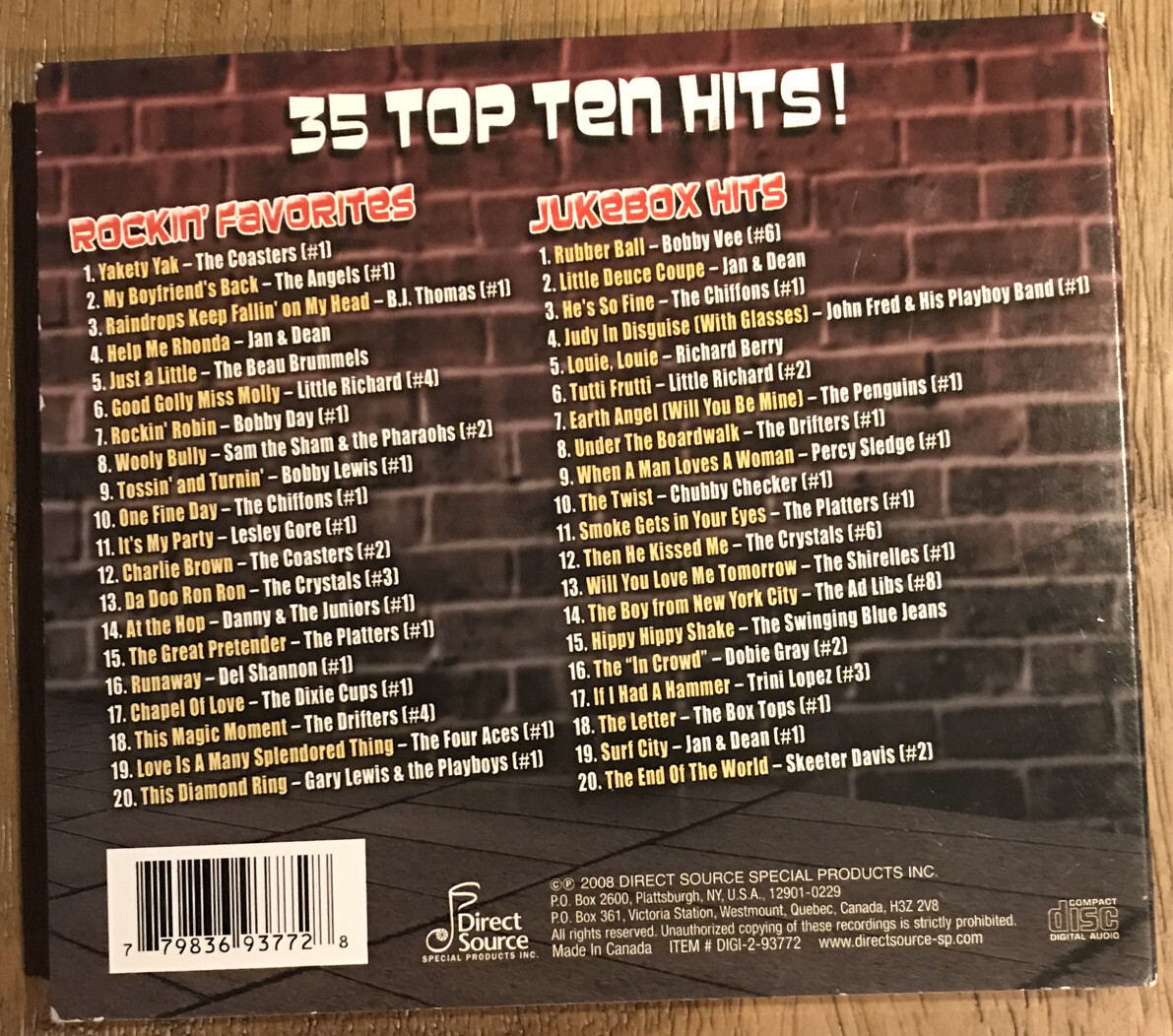 The Ultimate Jukebox Collection by Various Artists (CD, 2002 ...