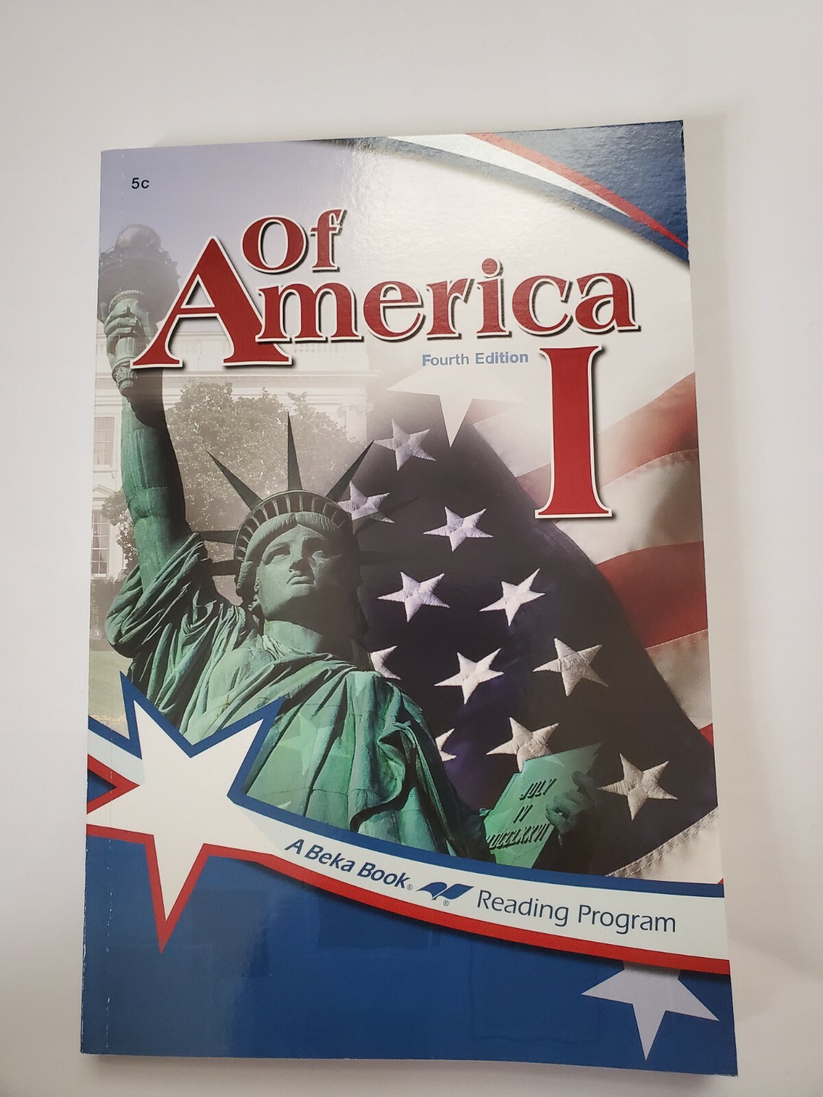 Abeka OF AMERICA I 4th Edition Reader paperback textbook Grade 5 ...