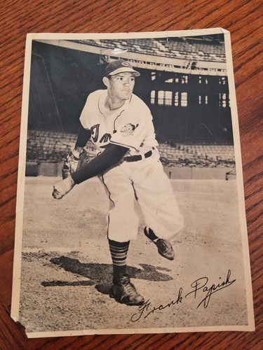 1949 Indians Team Issue Action Photos, #20 Frank Papish | eBay