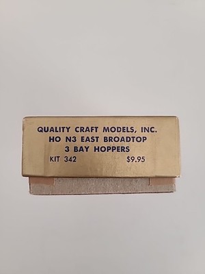 Quality Craft 342 HO N3 East Broad Top 3 Bay Hoppers Kit NOS | eBay