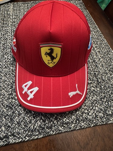 Scuderia Ferrari Lewis Hamilton 44 Baseball Cap PUMA F1 Official Merch ...